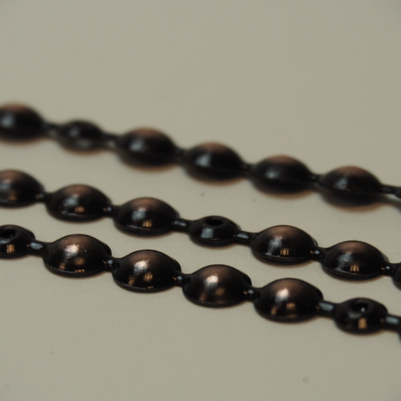 Oud-Koperen Siernagelstrip 1 Meter | Inclusief 20 Siernagels